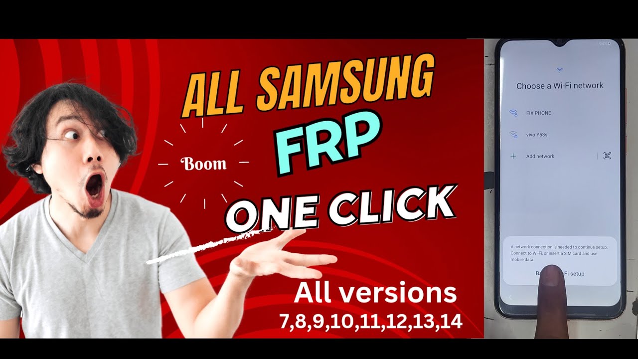 Samsung Frp//All In One Solutions//All Version One Click - YouTube