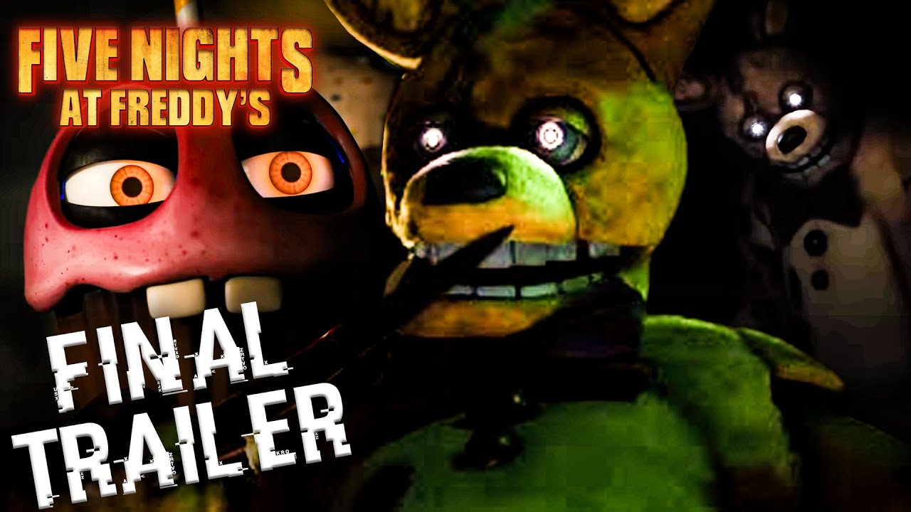 THE FINAL FNAF MOVIE TRAILER IS HERE | Five Nights at Freddy's Reaction ...