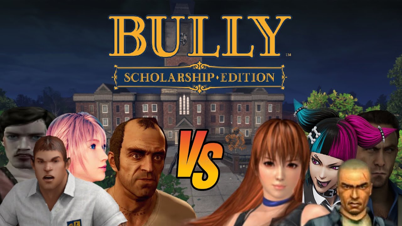 Bully SE: Ajax, Serah, Trevor P. & Russell VS Juri H., Nick, Kasumi ...