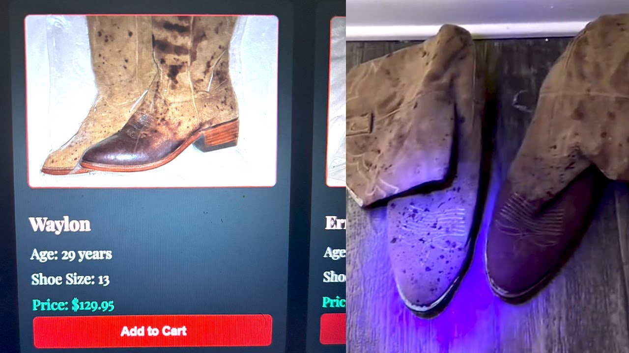 He Bought These Shoes From The Dark Web - YouTube