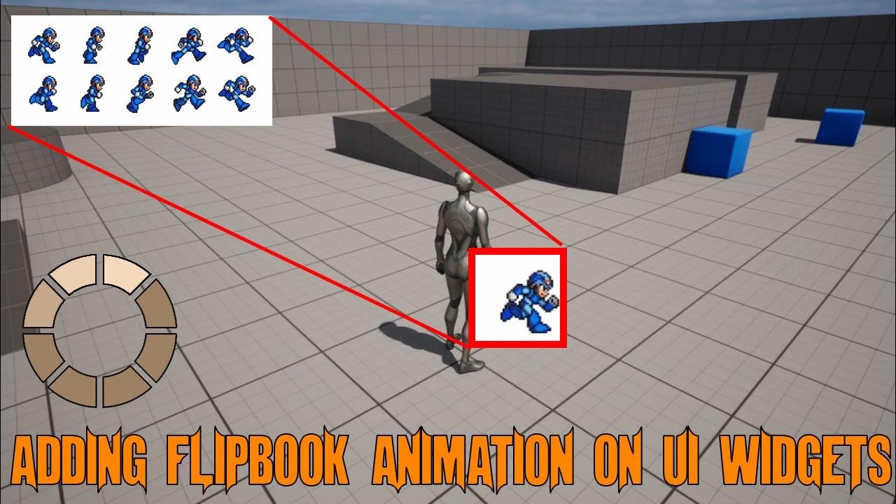 Unreal Engine - Flipbook animation for the User Interface UI - YouTube