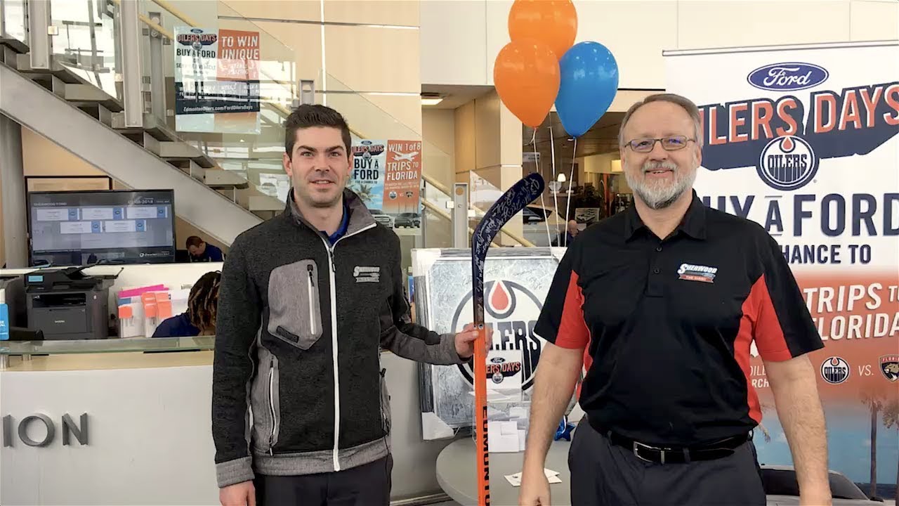 Ford Oilers Days - Win Oilers Prizes Edmonton, AB - YouTube