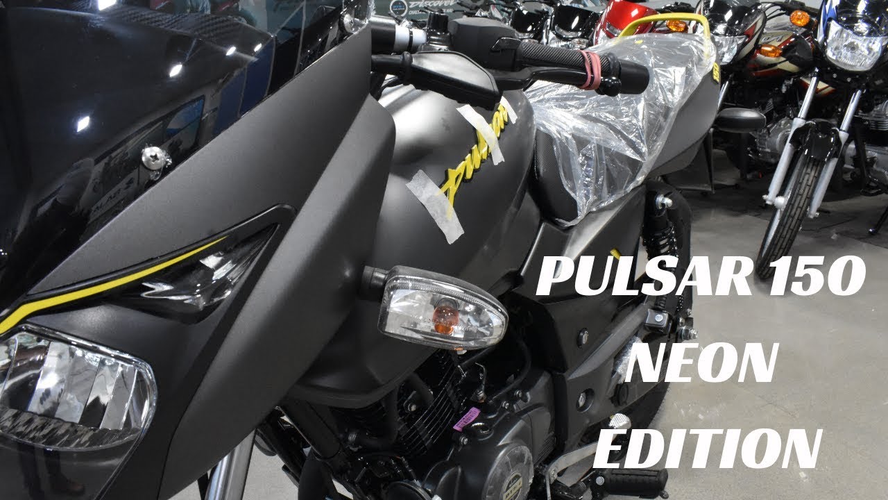 2019 Pulsar 150 Neon | Matte Grey | Detailed Review | Features ...