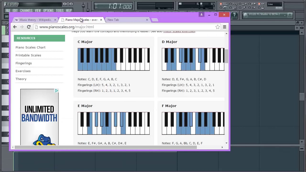 Basics of Music Theory Old tutorial - YouTube