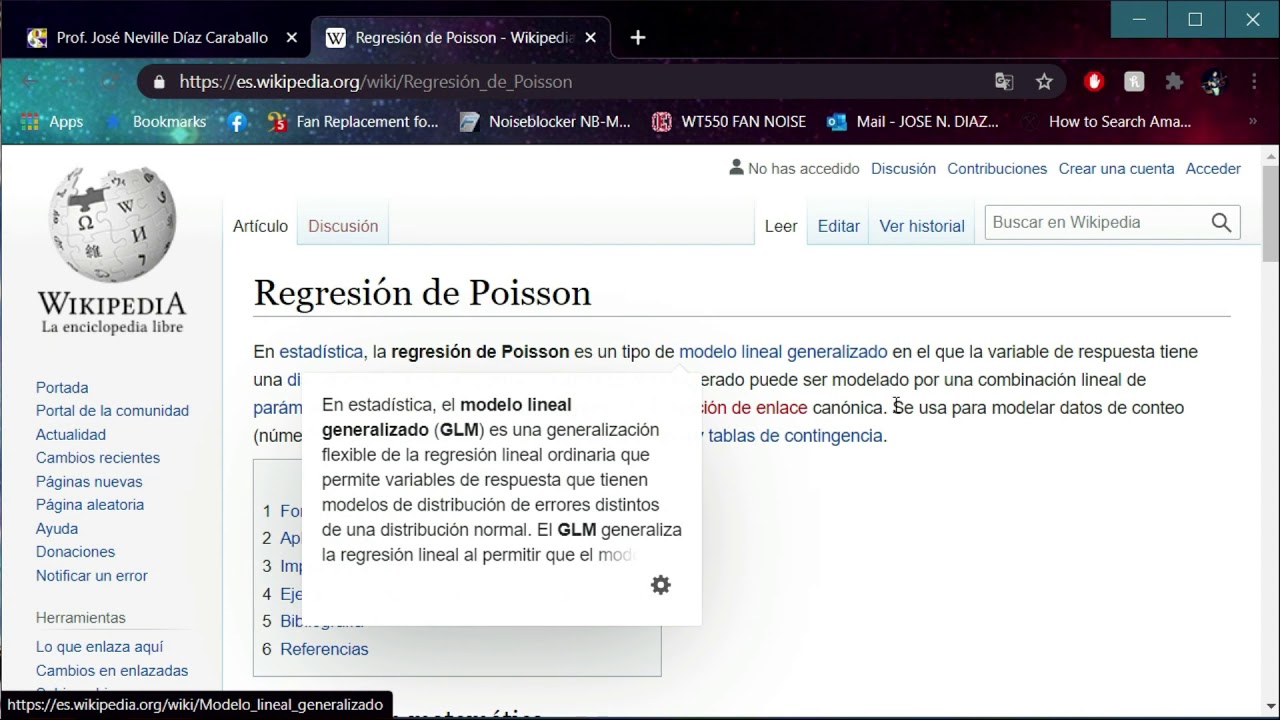 Regresión Poisson en Minitab 19. - YouTube