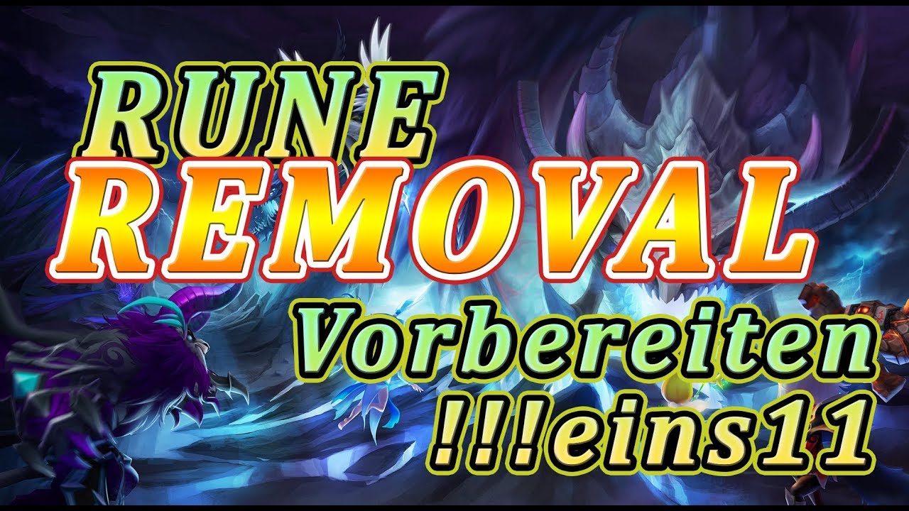Free Rune Removal Vorbereitung ★ SUMMONERS WAR - YouTube