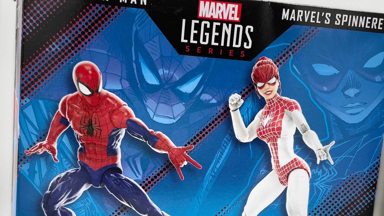 Marvel Legends Renew Your Vows 2 pack review [spinerret and Spiderman ...