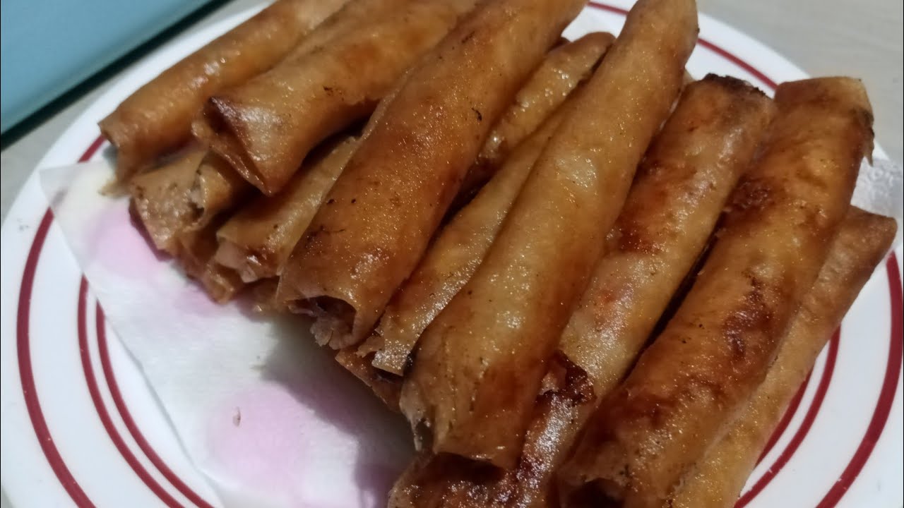 MILKFISH SPRING ROLLS/LUMPIANG BANGUS - YouTube