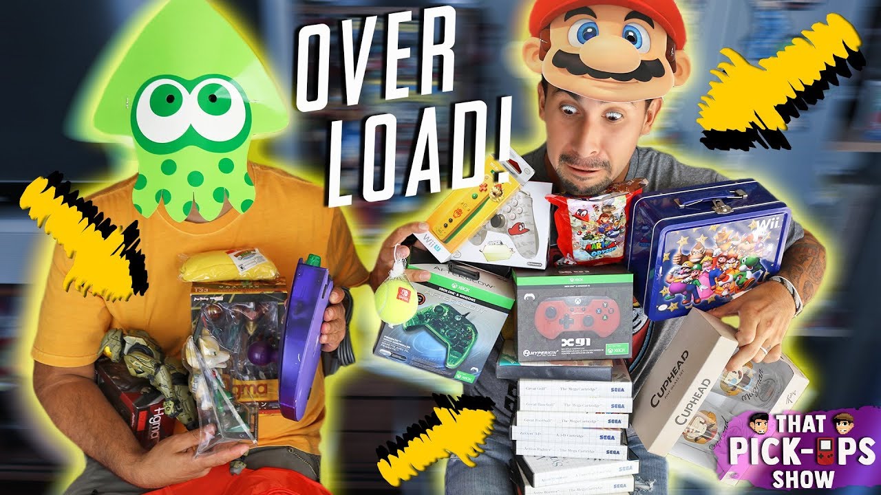 47 video game PICKUPS - COLLECTING everything - That Pick Ups Show ...