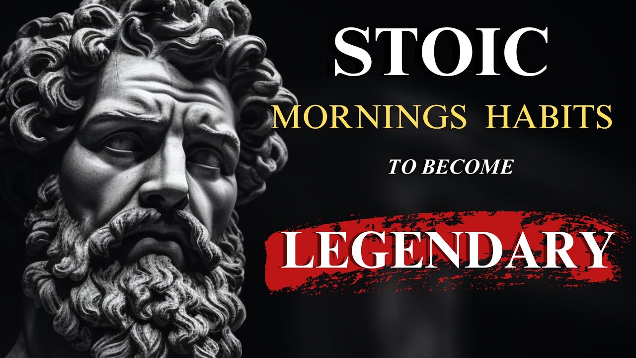 11 STOIC Morning Habits to Become LEGENDARY!!! #stoicism - YouTube