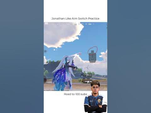 @JONATHANGAMINGYT Aim Switch Practice 🔥🥵 #bgmi #gaming #shorts #pubg # ...
