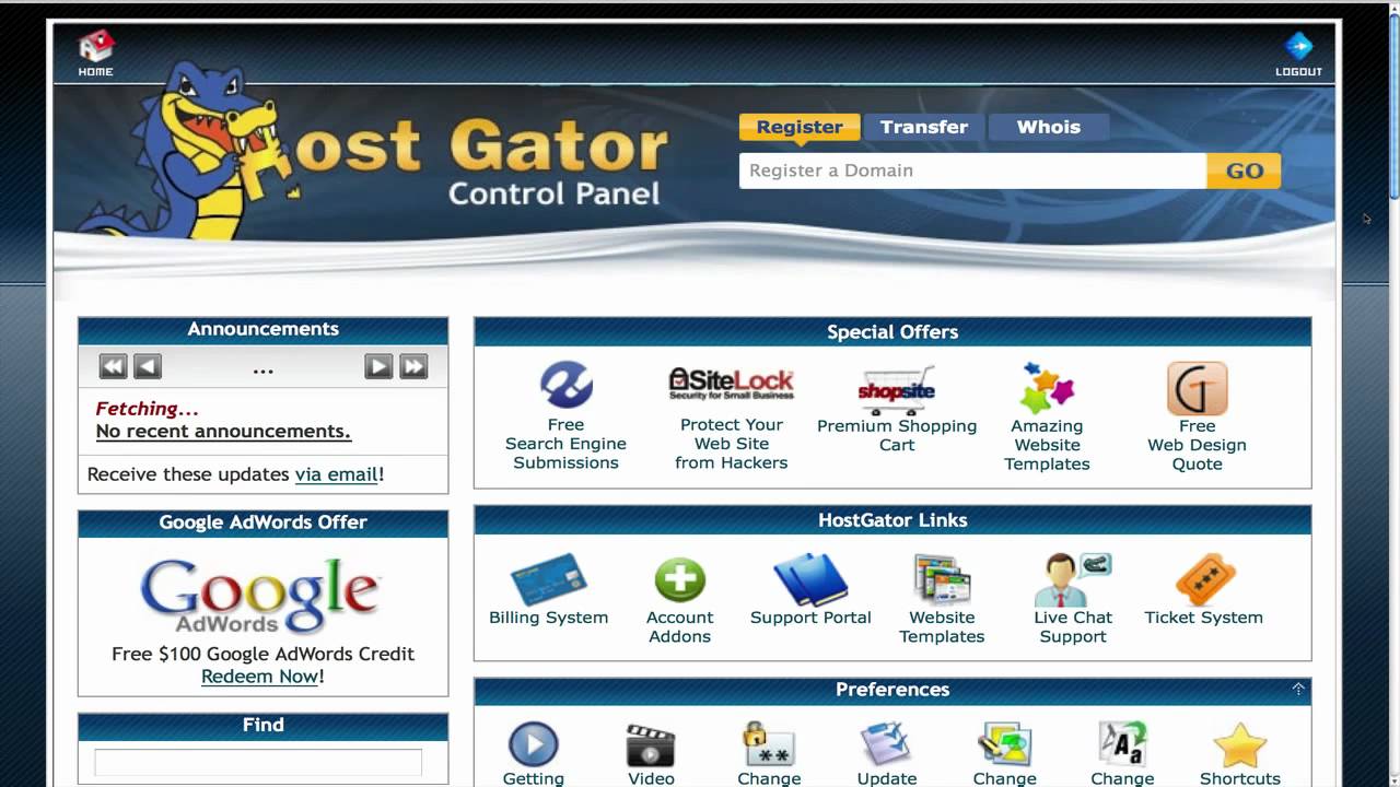 How to add a Domain to Host Gator - YouTube