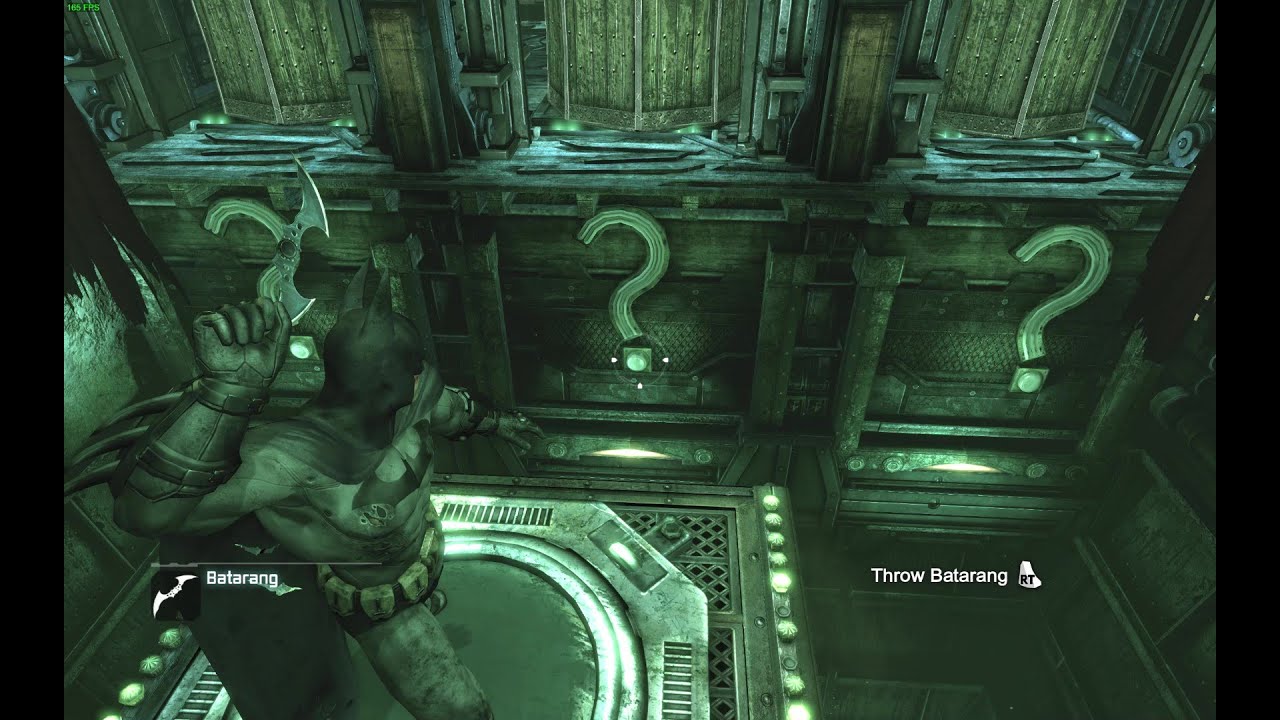 KEEP YOUR EYES ON THE PRIZE (Arkham City - Riddler Hostage Walkthrough ...