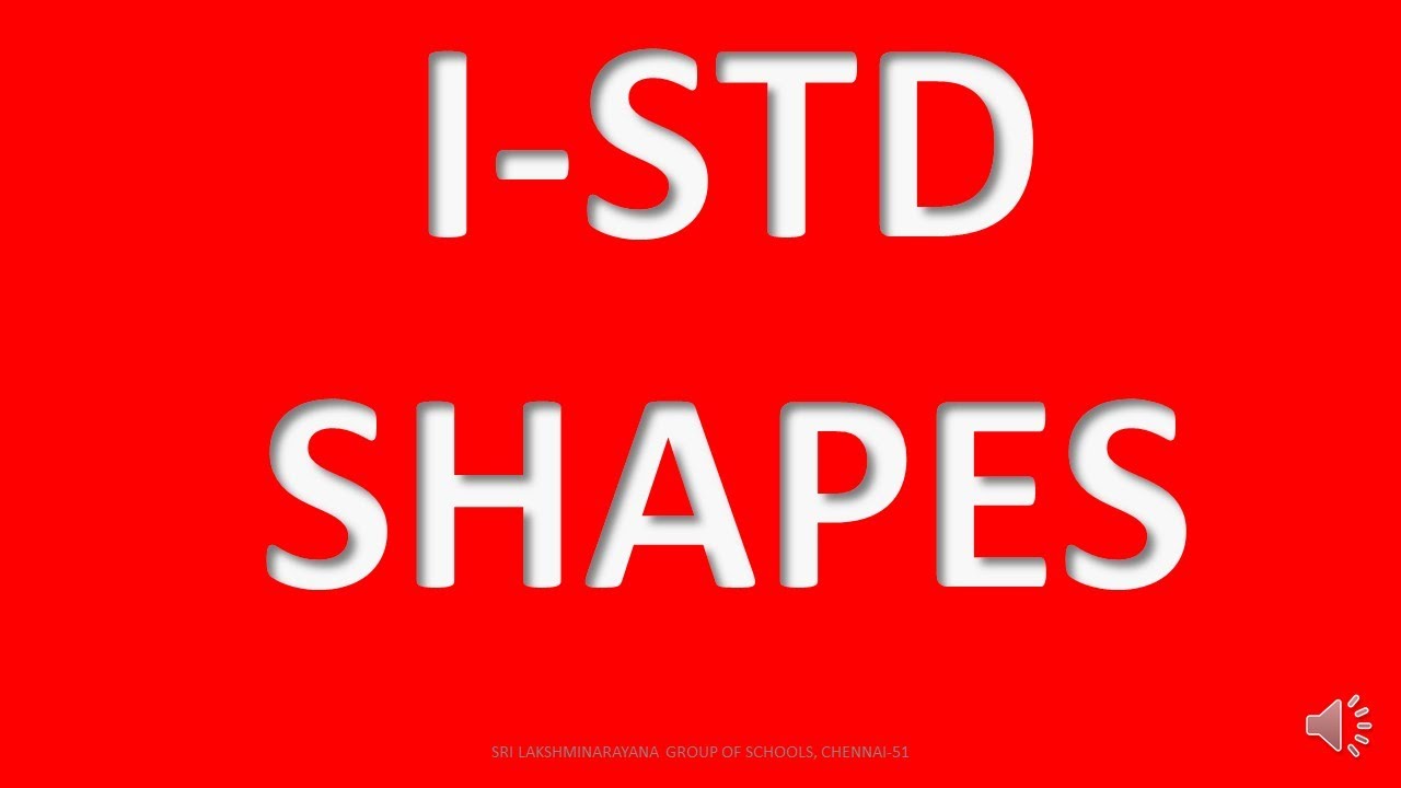 1ST STD MATHS SHAPES | SLN MATRICULATION SCHOOL - YouTube