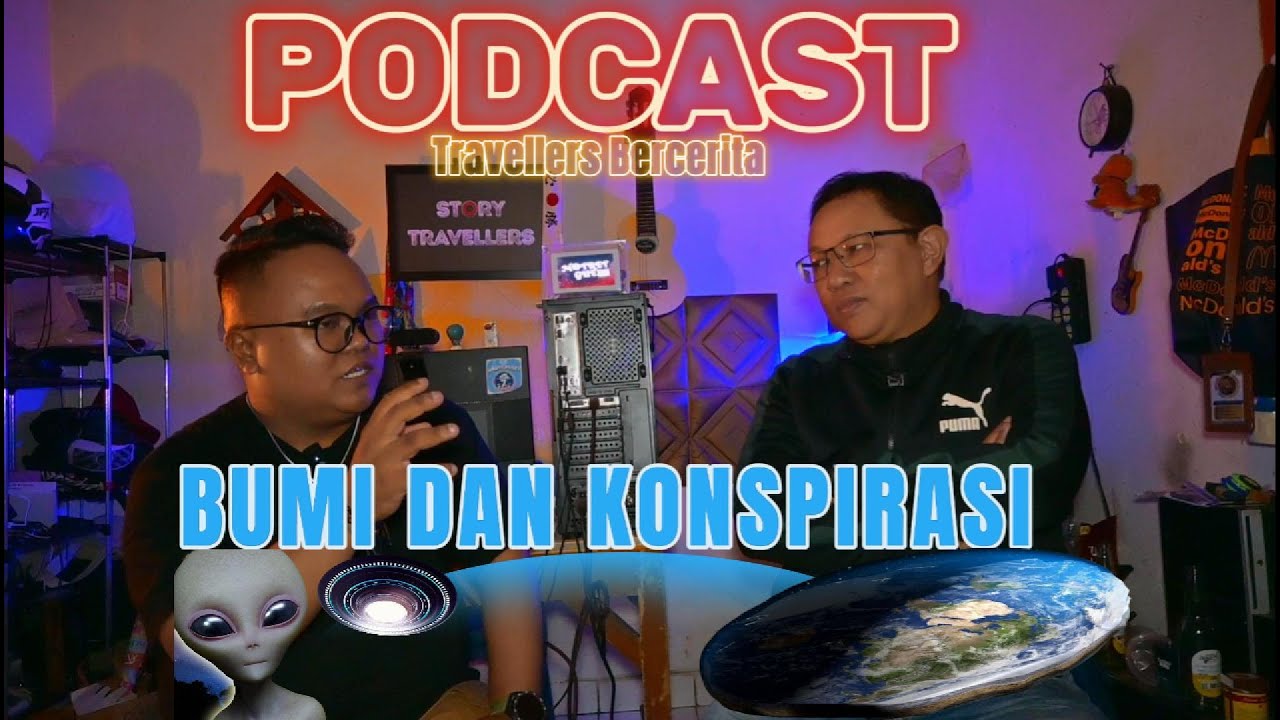 BENAR BUMI ITU BULAT? ALIEN ADALAH MANUSIA SENDIRI? TEORI KONSPIRASI ...