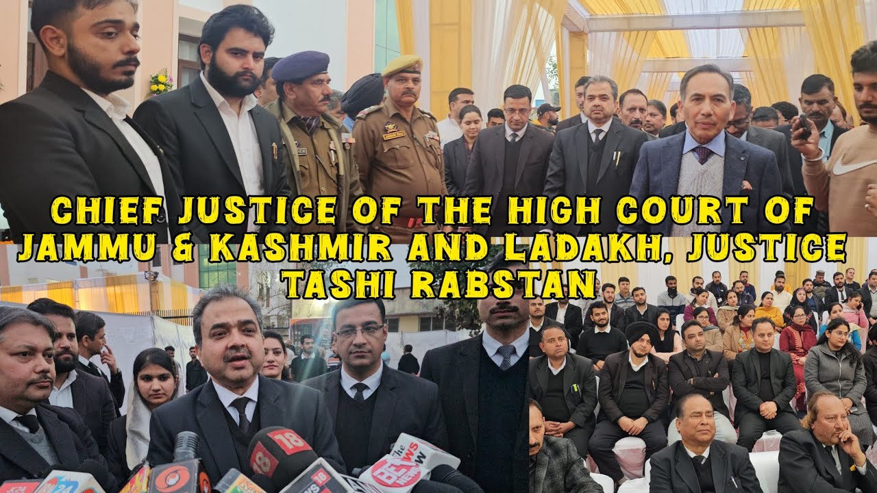Chief Justice of the High Court of Jammu & Kashmir and Ladakh, Justice ...