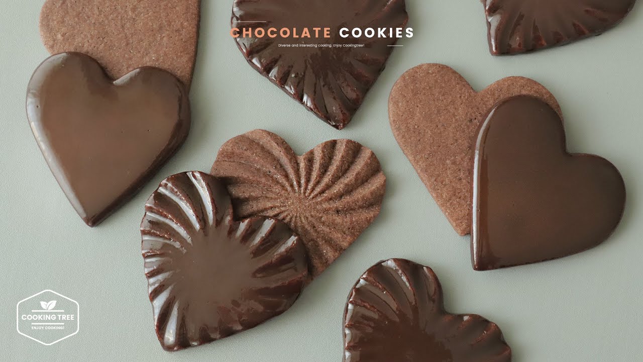 초콜릿 쿠키 만들기 : Chocolate Cookies Recipe | Cooking tree - YouTube