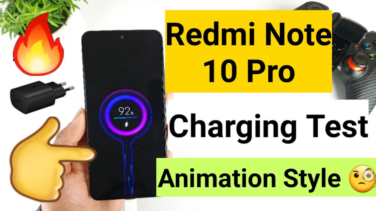 Redmi Note 10 Pro Charging Animation review - YouTube