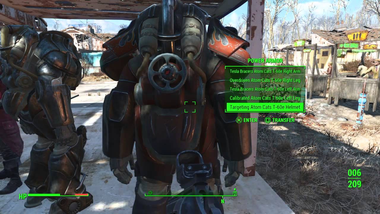 Fallout 4 where to find x_o1 power armor - YouTube
