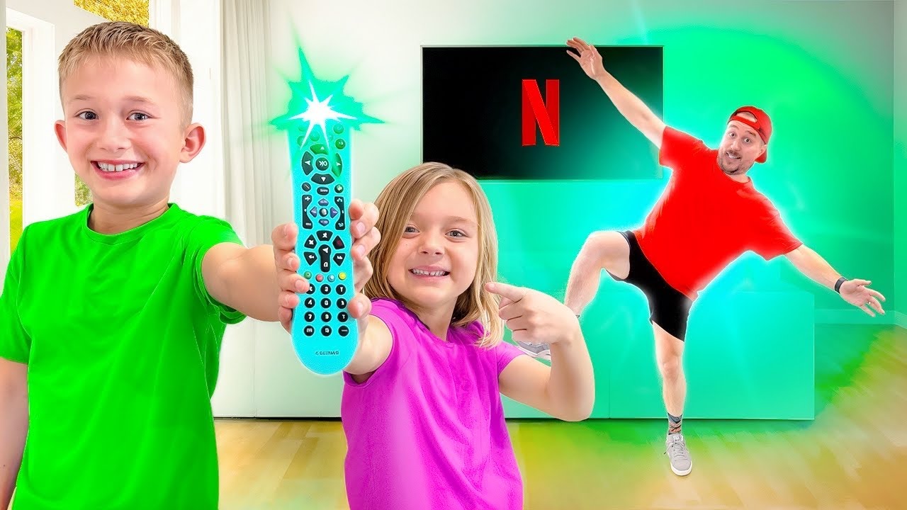 We Found a Magical PAUSE Remote, and It Went a Little CRAZY! - YouTube