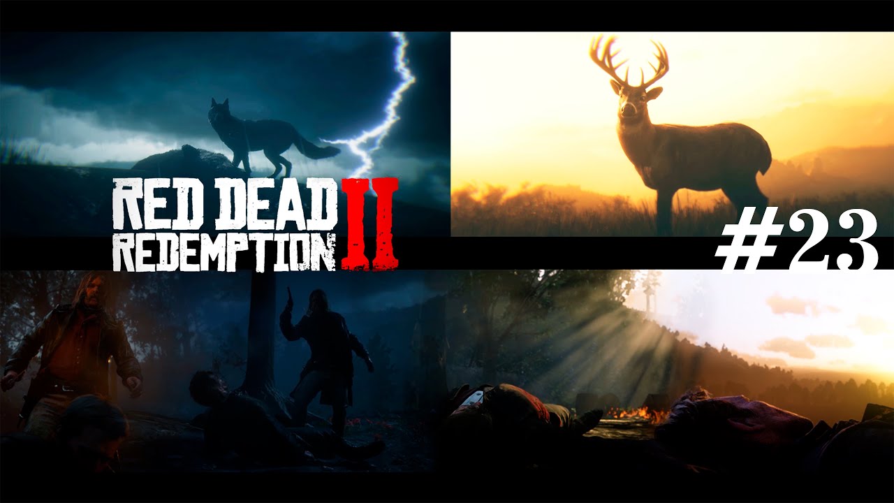 #rdr2 | [PC] #Gameplay Walkthrough #23-4 Endings of the 6th Chapter ...