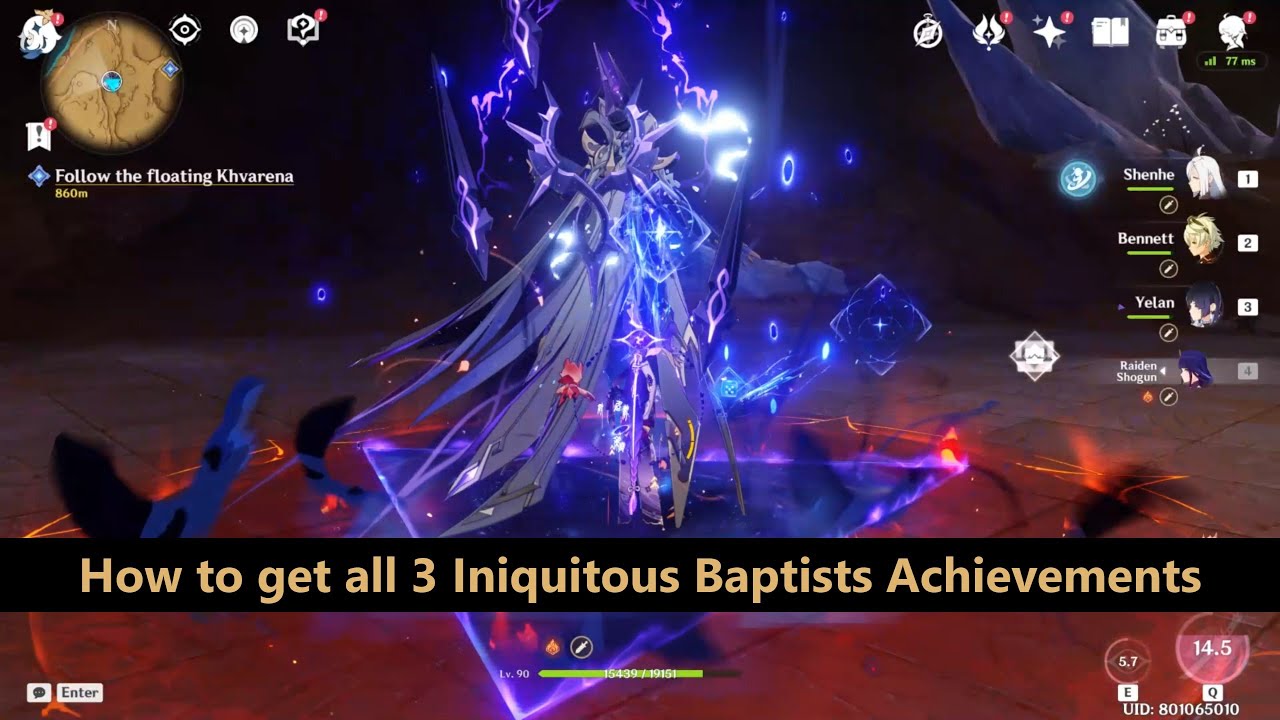 Genshin Impact - How to get all 3 Iniquitous Baptists Achievements ...