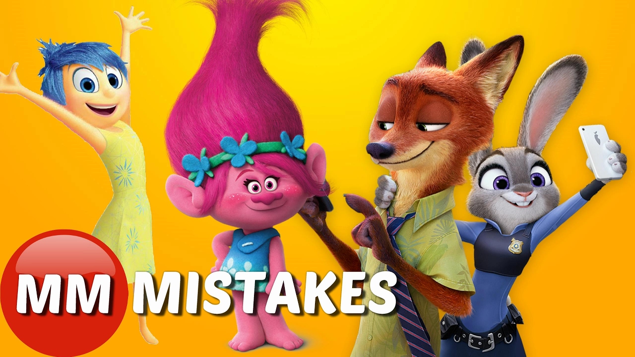 10 Biggest MOVIE MISTAKES YOU Found in Animated Films | MOVIE Goofs ...