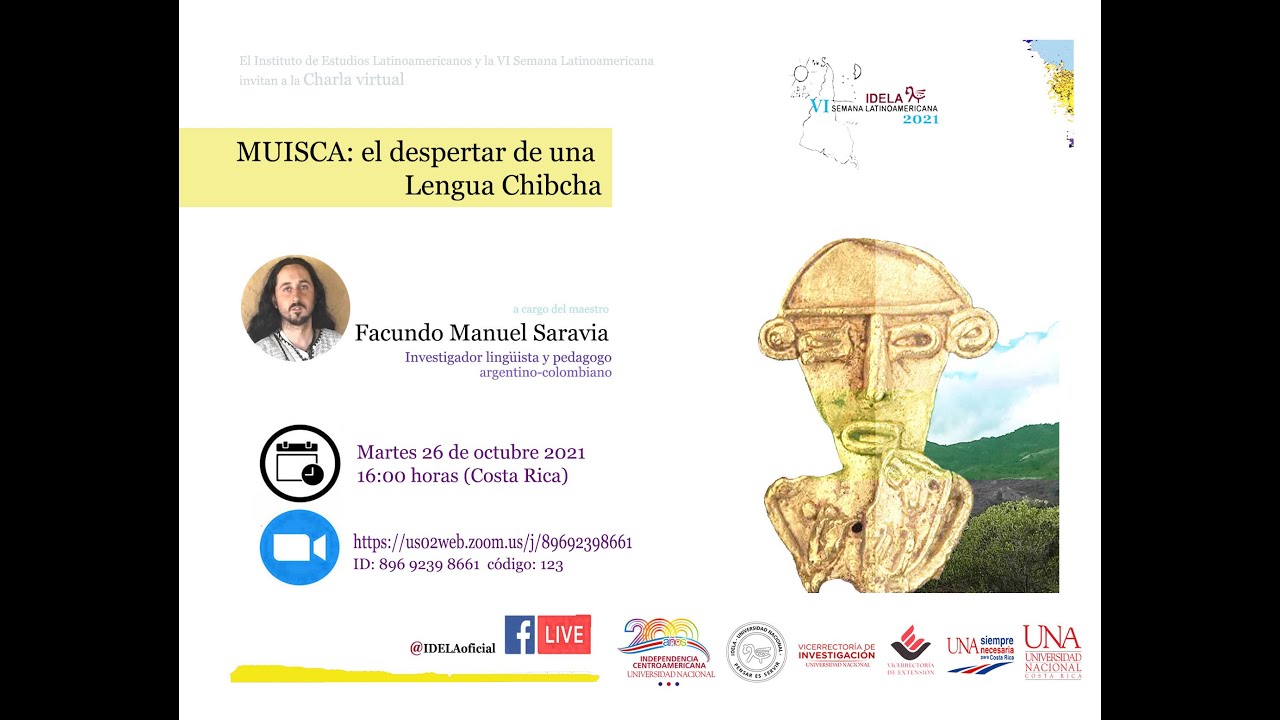 Muisca: despertar de una Lengua Chibcha - YouTube