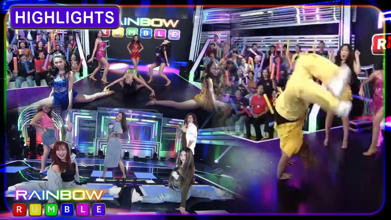 Sexbomb Girls, Rainbow Pop Girls at Negi, nagkaroon ng dance showdown | Rainbow Rumble - YouTube