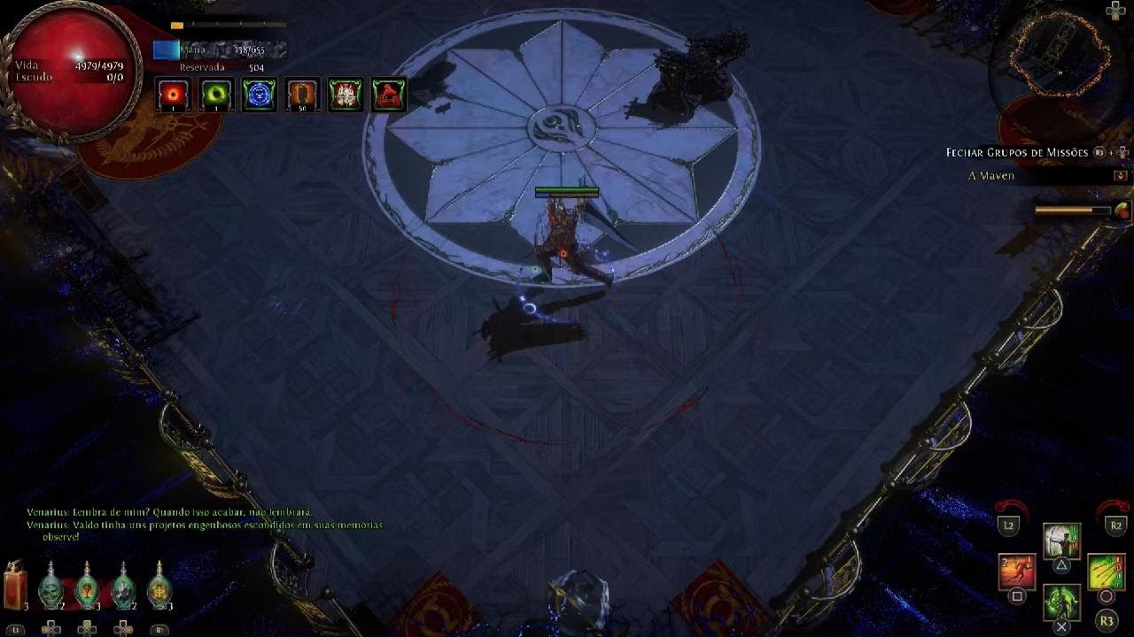 Boss Venarius A9 (Córtex) Build bleed bow Gladiador Assalium gameplay ...