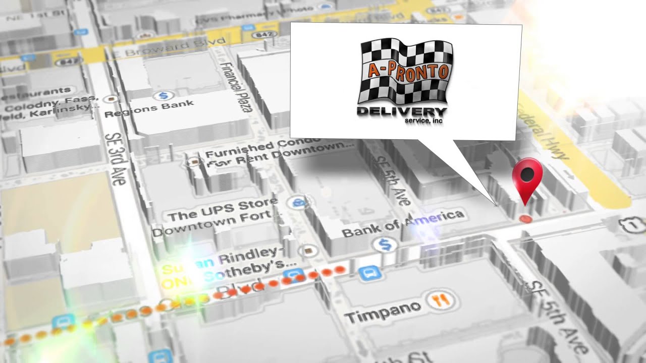 A-Pronto Delivery - Courier & Delivery Services, Broward County ...