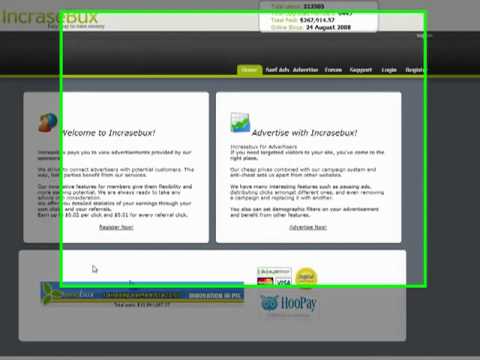 increase bux ptc site earn dollarz - YouTube