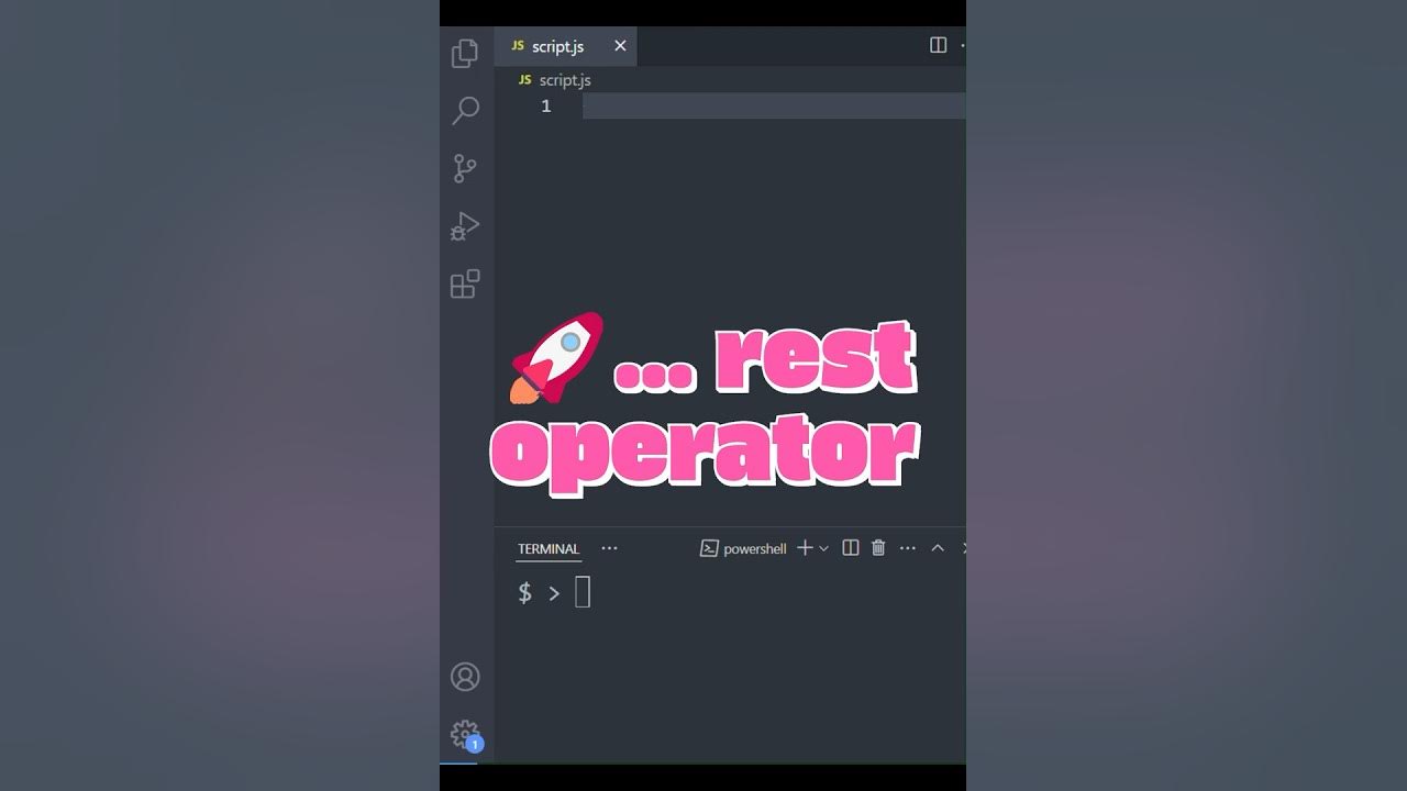 The Rest Operator Explained in 20 Seconds! 🚀 #coding #programming #javascript - YouTube