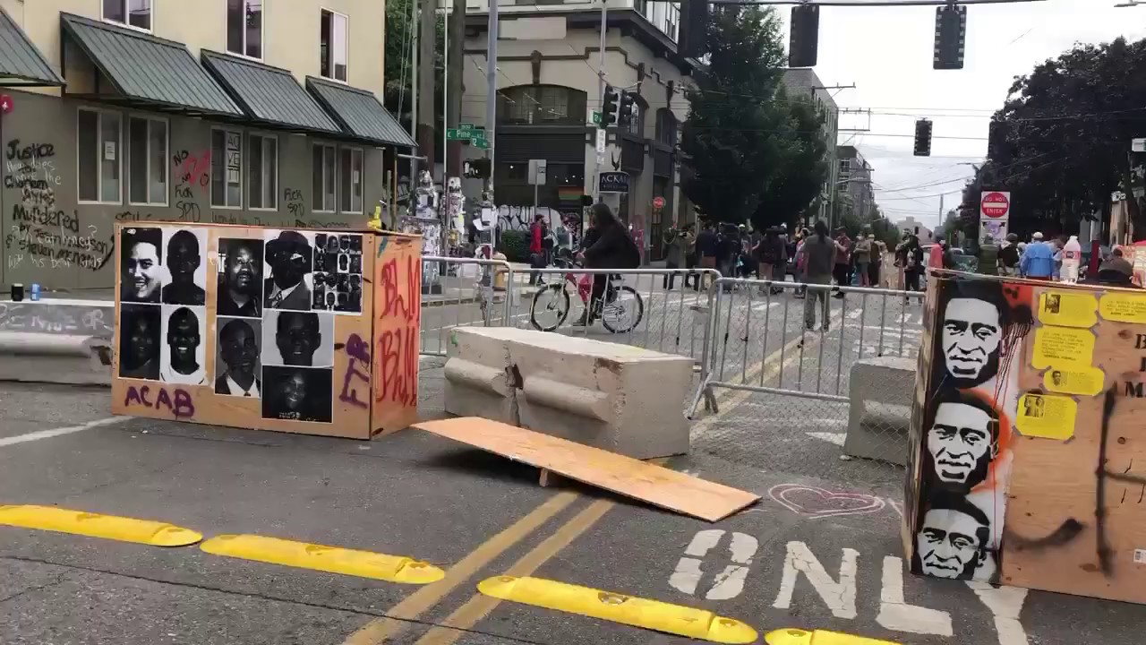 CHOP CHAZ Autonomous Zone Capitol Hill - YouTube