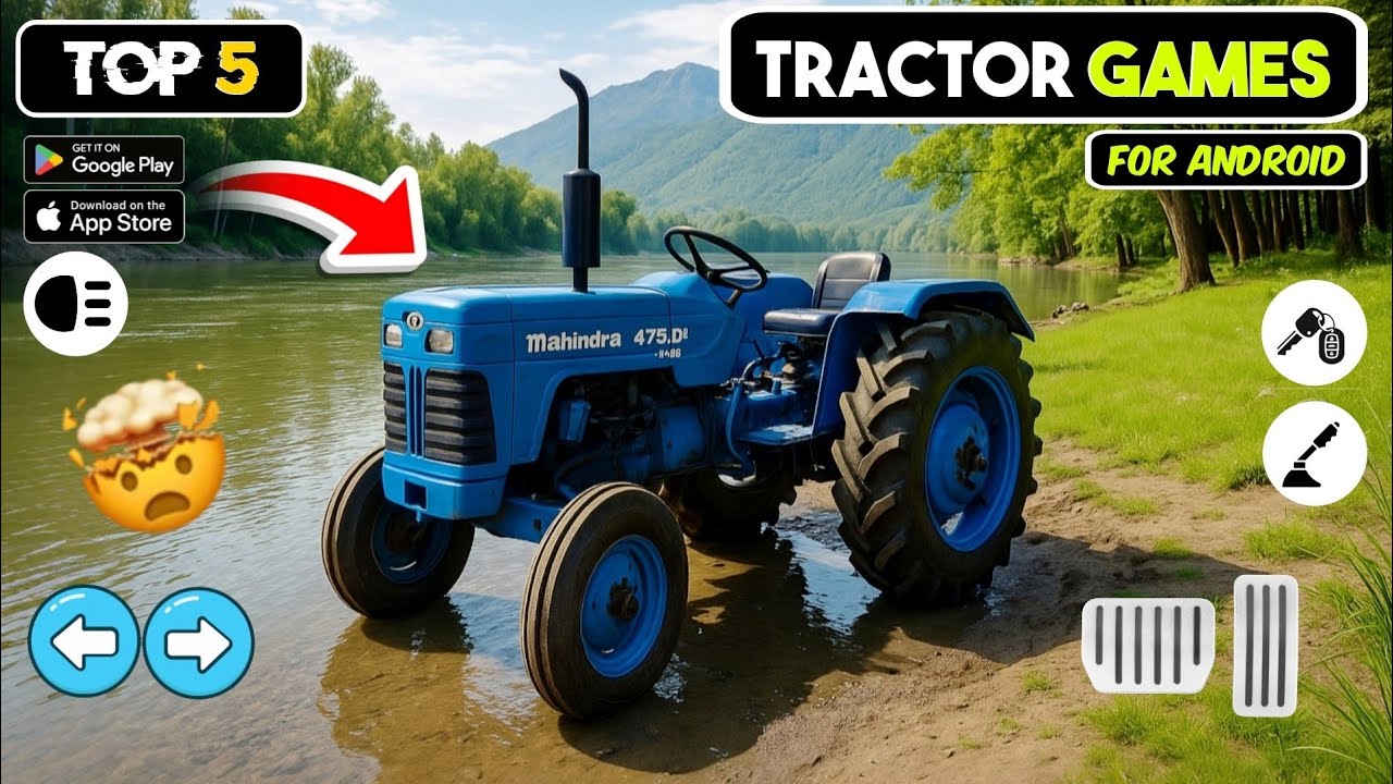 Top 5 Tractor Games For Android | Best Tractor For Android 2025 ...