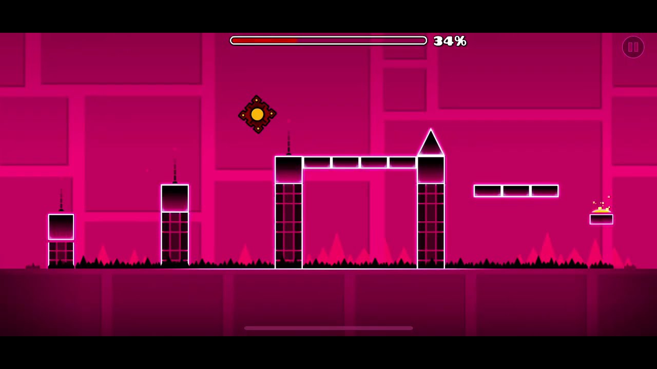 Geometry Dash: Back on Track walkthrough (SECRET COIN ROUTES, MUSIC OFF ...