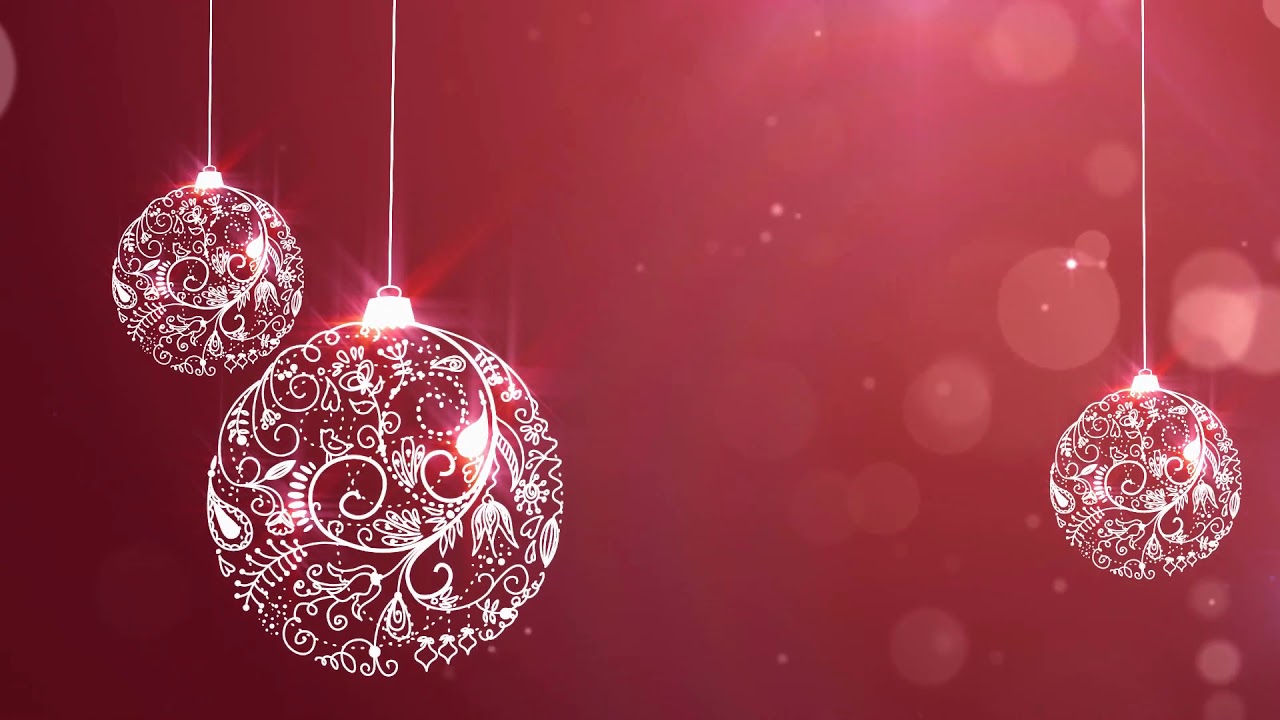 Christmas Ornament Background | Video Effects - YouTube