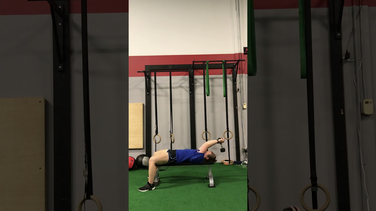 DB Lat Pull Over - YouTube