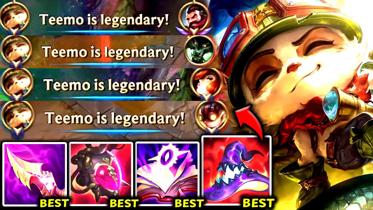 TEEMO TOP IS LITERALLY A 1V5 MONSTER (TEEMO IS AWESOME) - 2025 Teemo ...