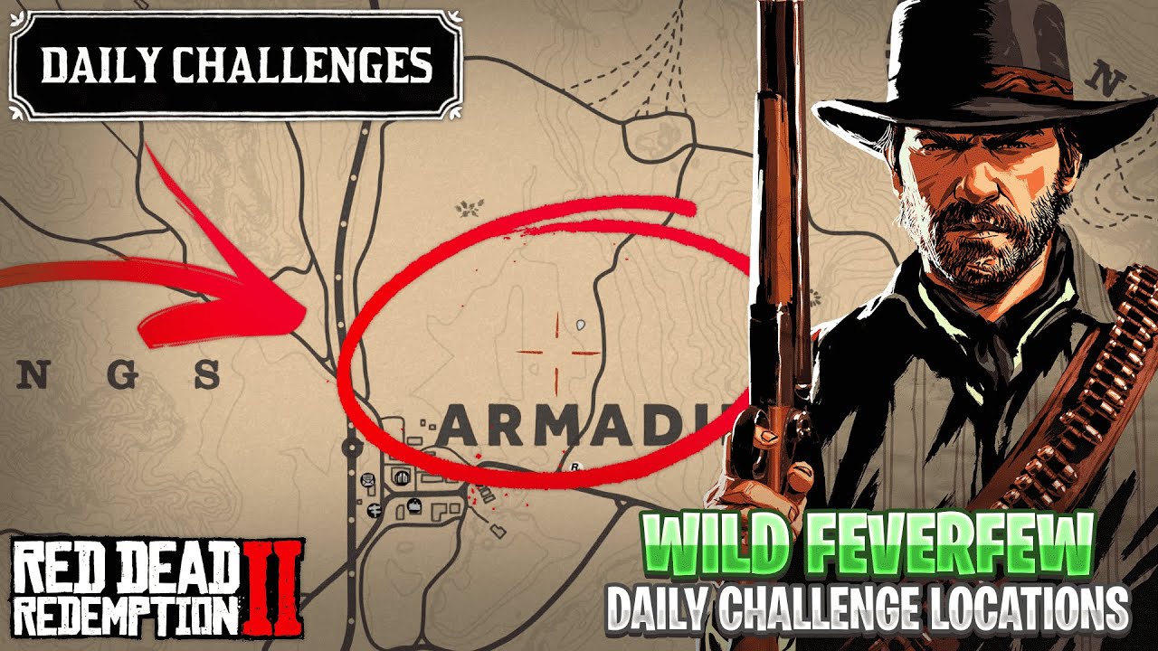 Wild Feverfew Locations for Red Dead Online Daily Challenges (RDR2 ...