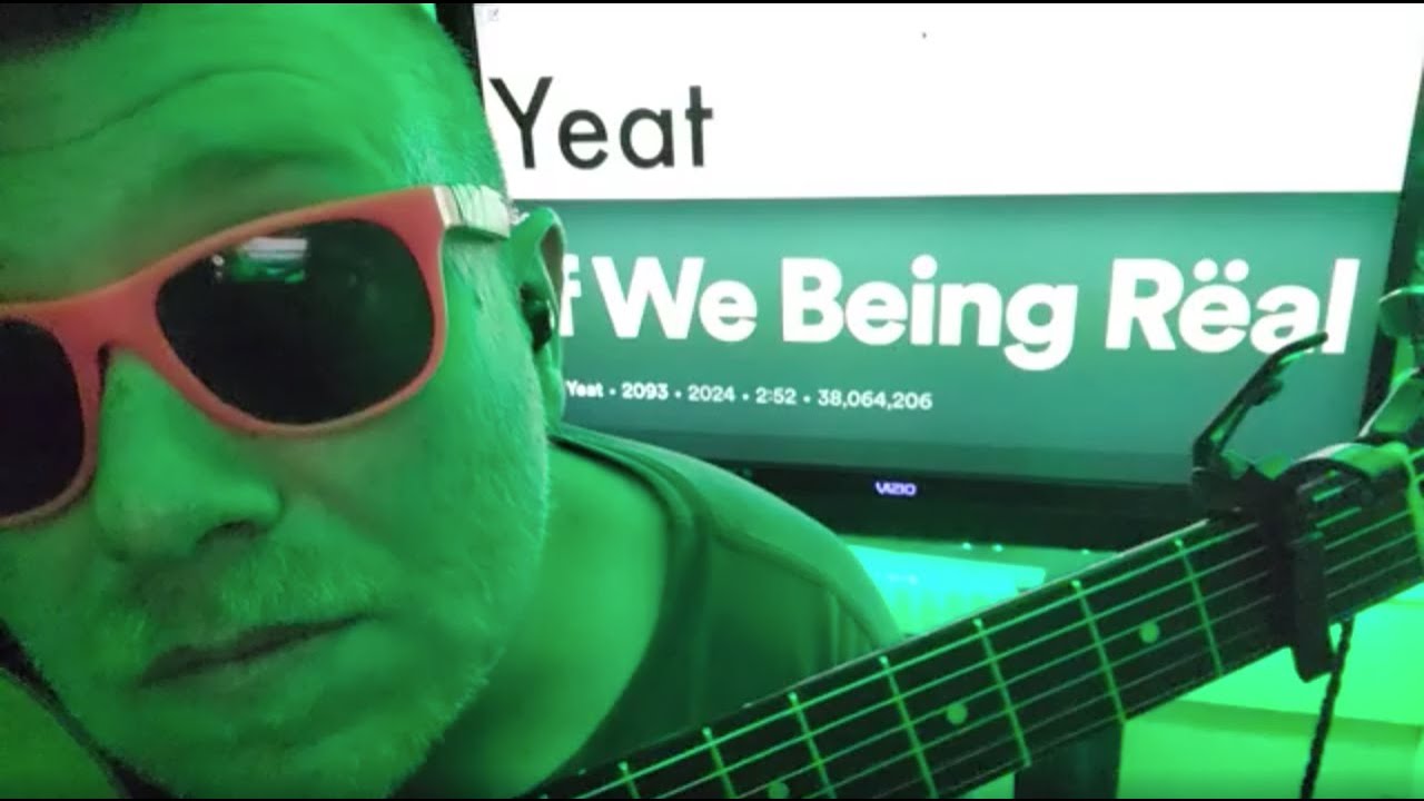 If We Being Rëal - Yeat Guitar Tutorial (Beginner Lesson!) - YouTube