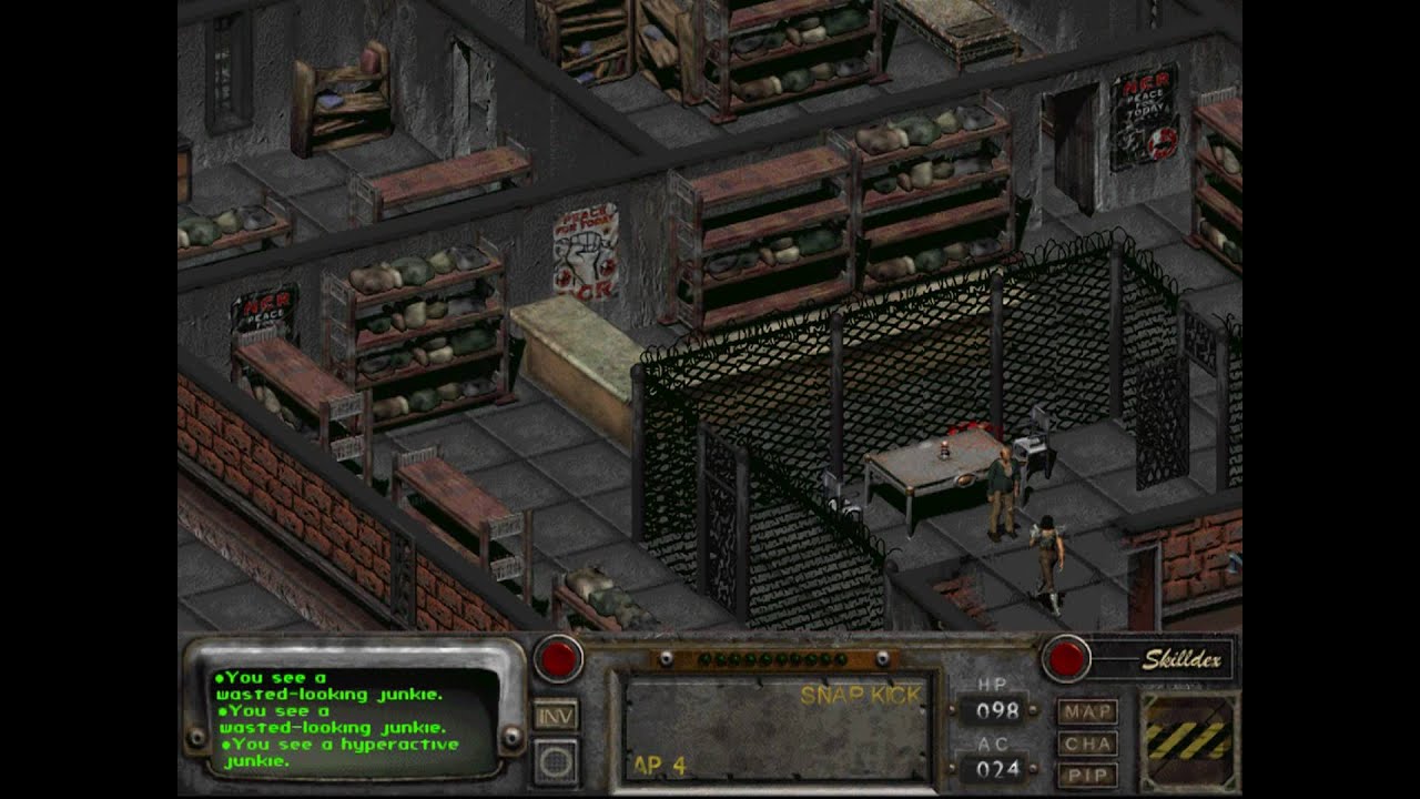 Fallout 2 - New Reno - part 335 - gameplay - hardest difficulty - YouTube