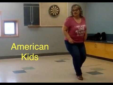The 'American Kids' Line Dance Demo - Your New Favourite Dance is Easy ...