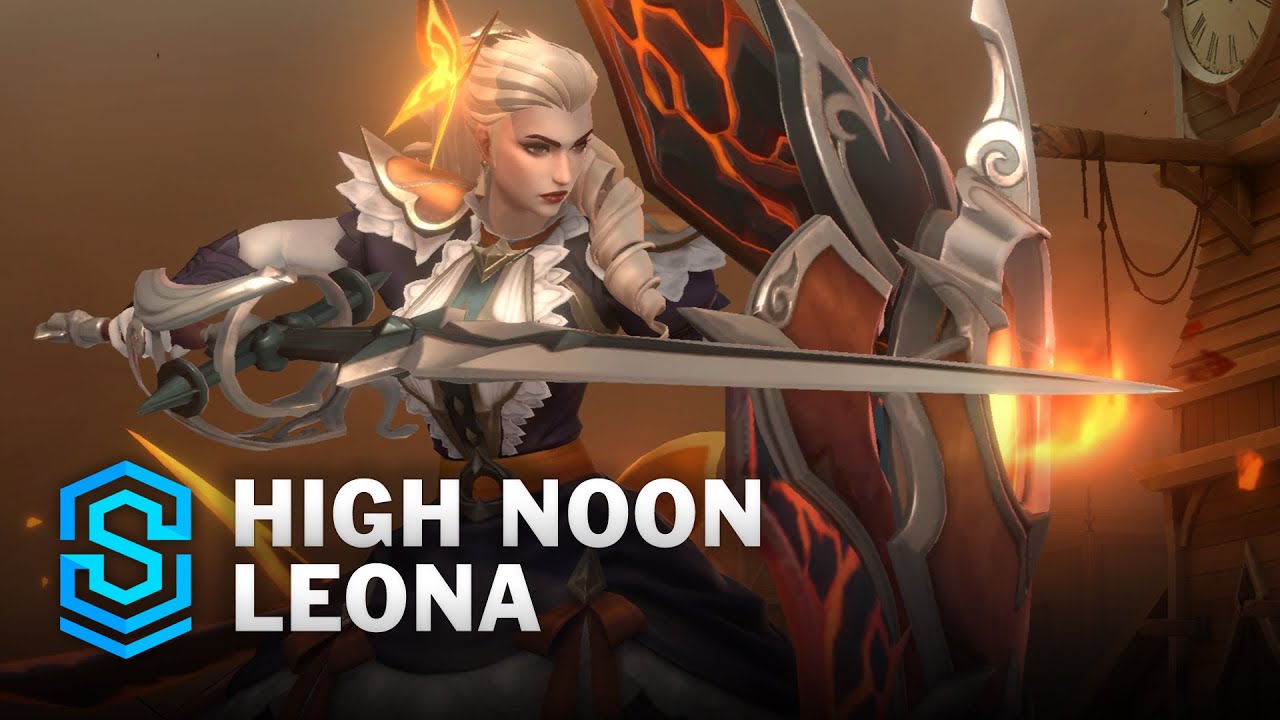 High Noon Leona Wild Rift Skin Spotlight - YouTube