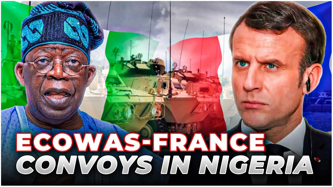 France And Ecowas Armoured Vehicle Land In Nigerian Port As They Move ...