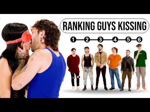 Girls Blind Rank Guys Kissing! video summary!