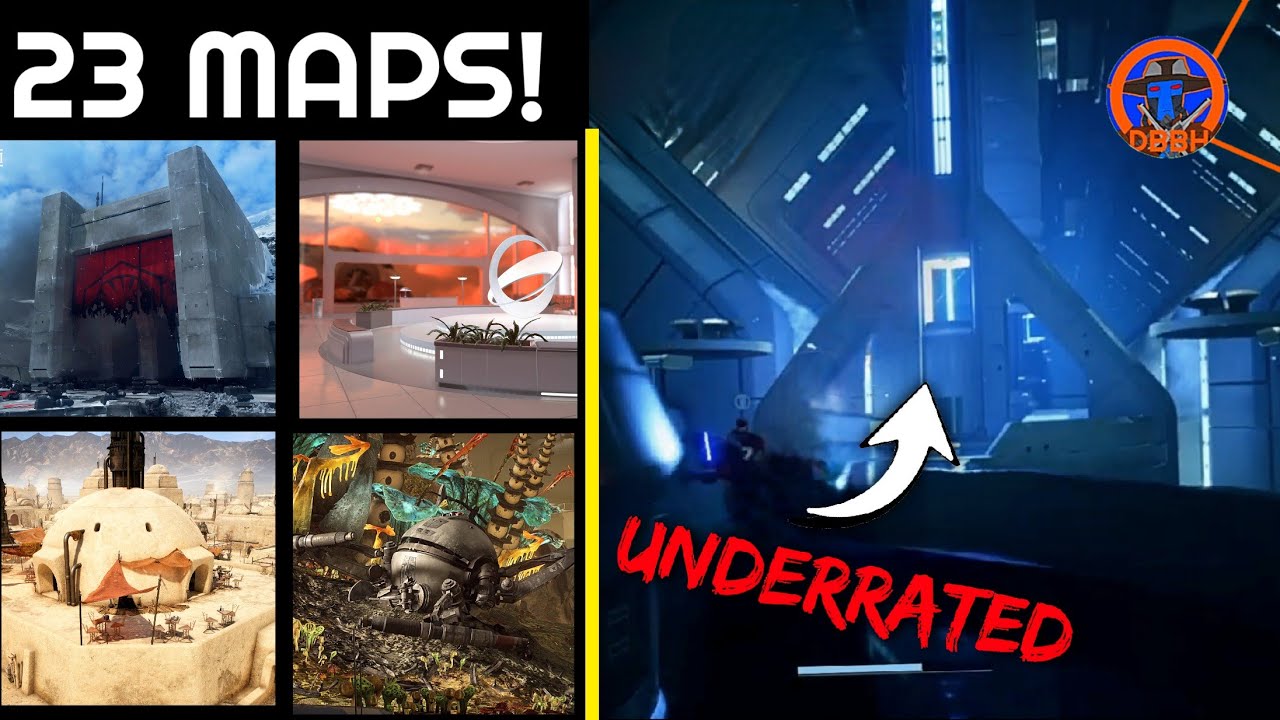 heroes vs villians MAPS Ranked- BattleFront 2 - YouTube