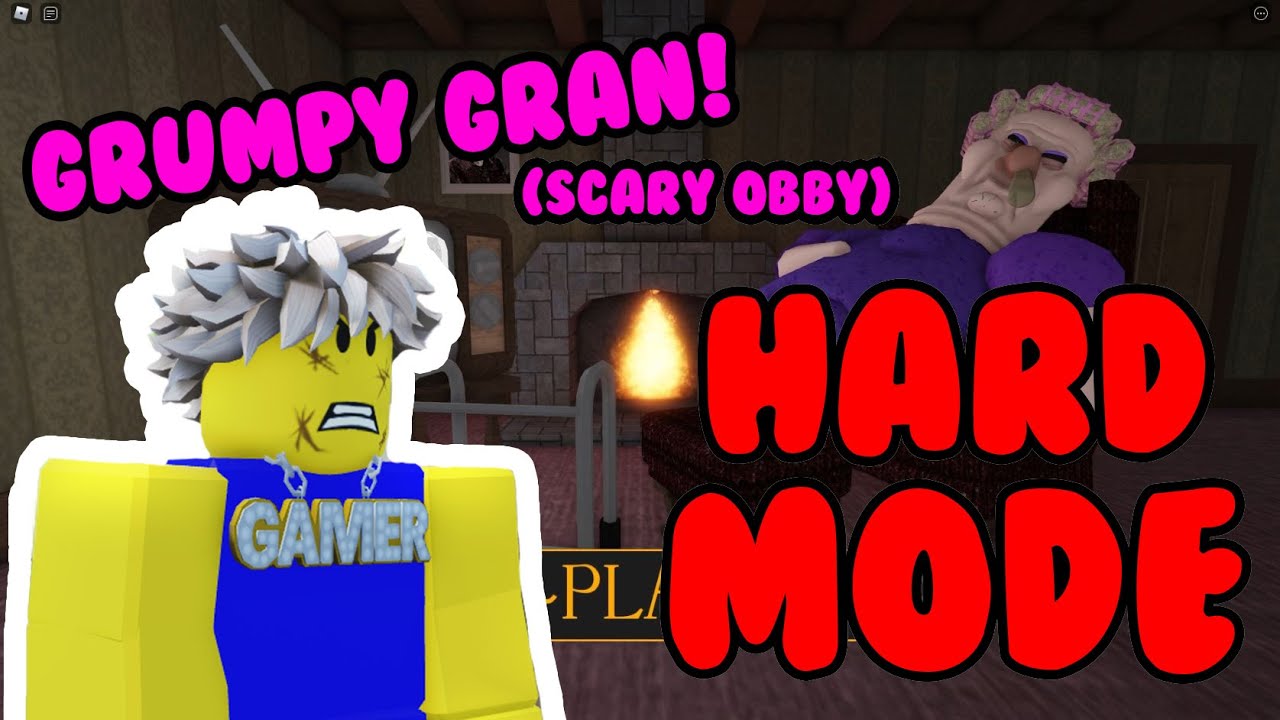 Roblox // GRUMPY GRAN! (Hard Mode) - YouTube