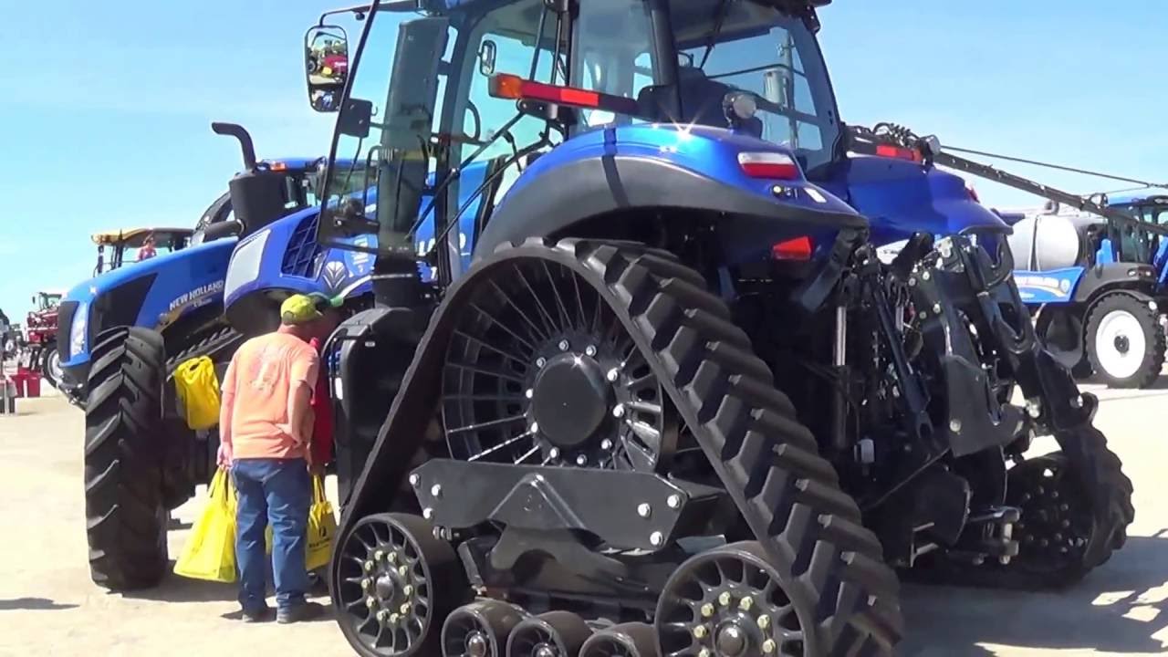 New Holland maserati blue T8.410 Smart Trax walk around - YouTube