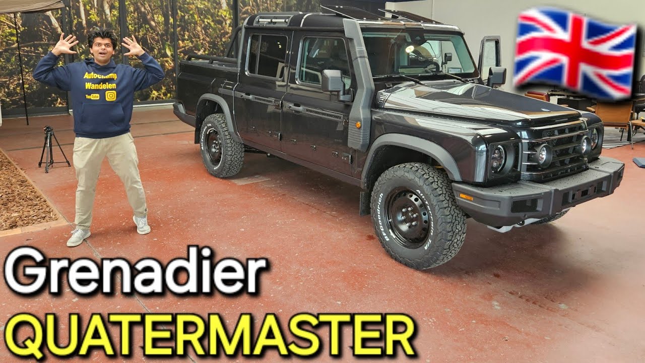 2024 INEOS Grenadier Pickup review! | Are Jeep Gladiator and Ford ...